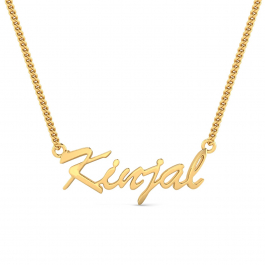 Buy Kinjal Name Pendant Online in India at Best Price - KuberBox